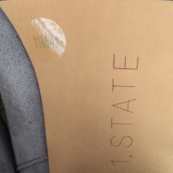 1. State | Shoes | State Grey Leather Suede Ankle Boots 11m | Poshmark